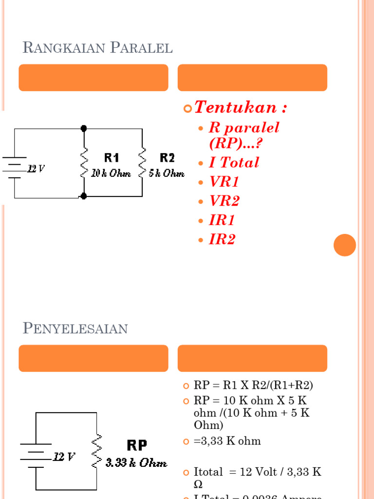2 Rangkaian Paralel Dan Campuran | PDF