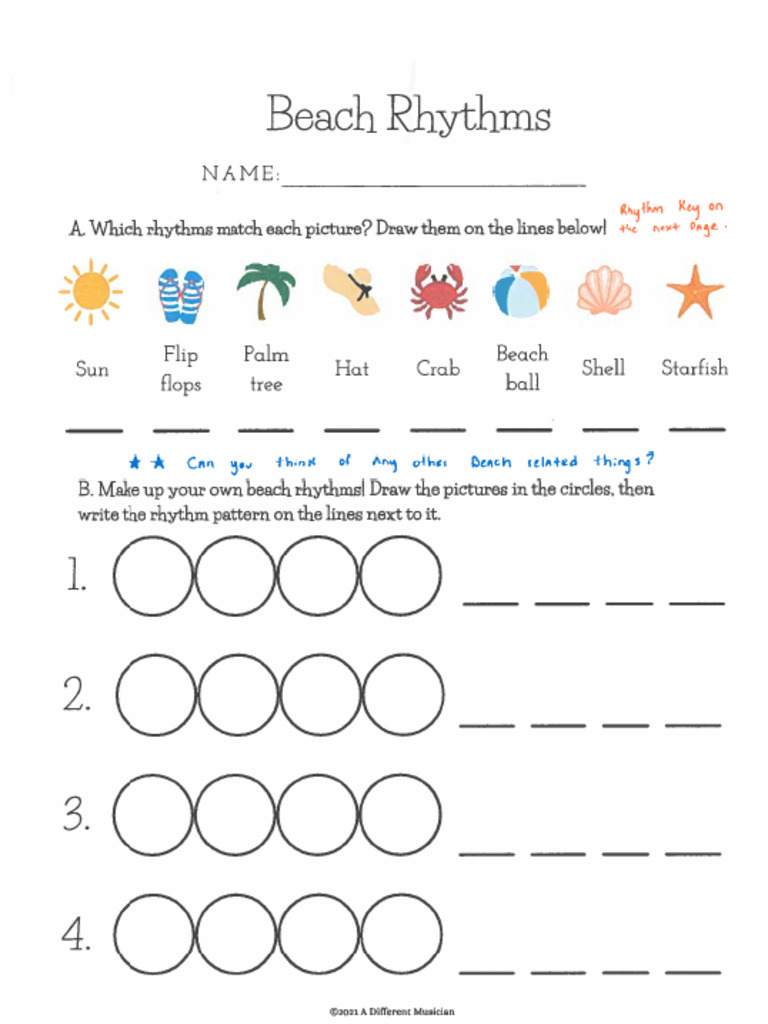 Beach Rhythms | PDF