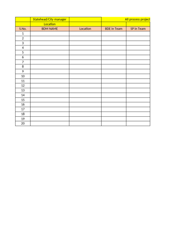 Projection Target JUN & MAY last week | PDF