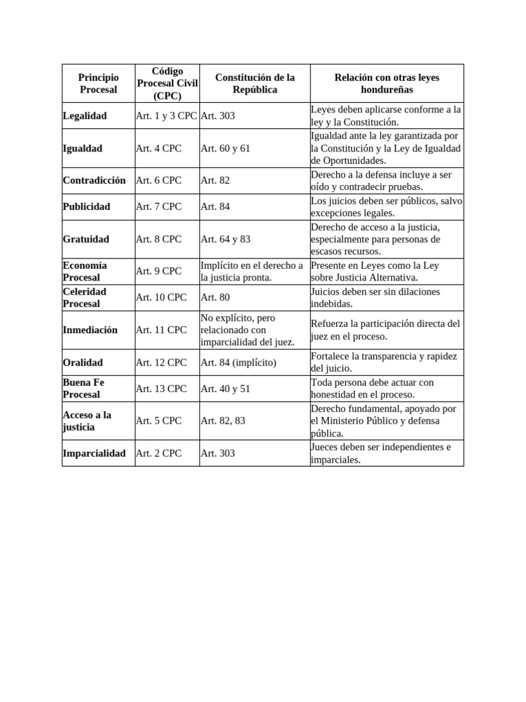 Principio Procesal | PDF | Ley procesal | Gobierno