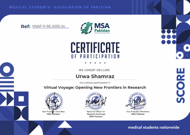 SCOREVirtual Voyage Participant 2024 Certificate-Pages-148 | PDF
