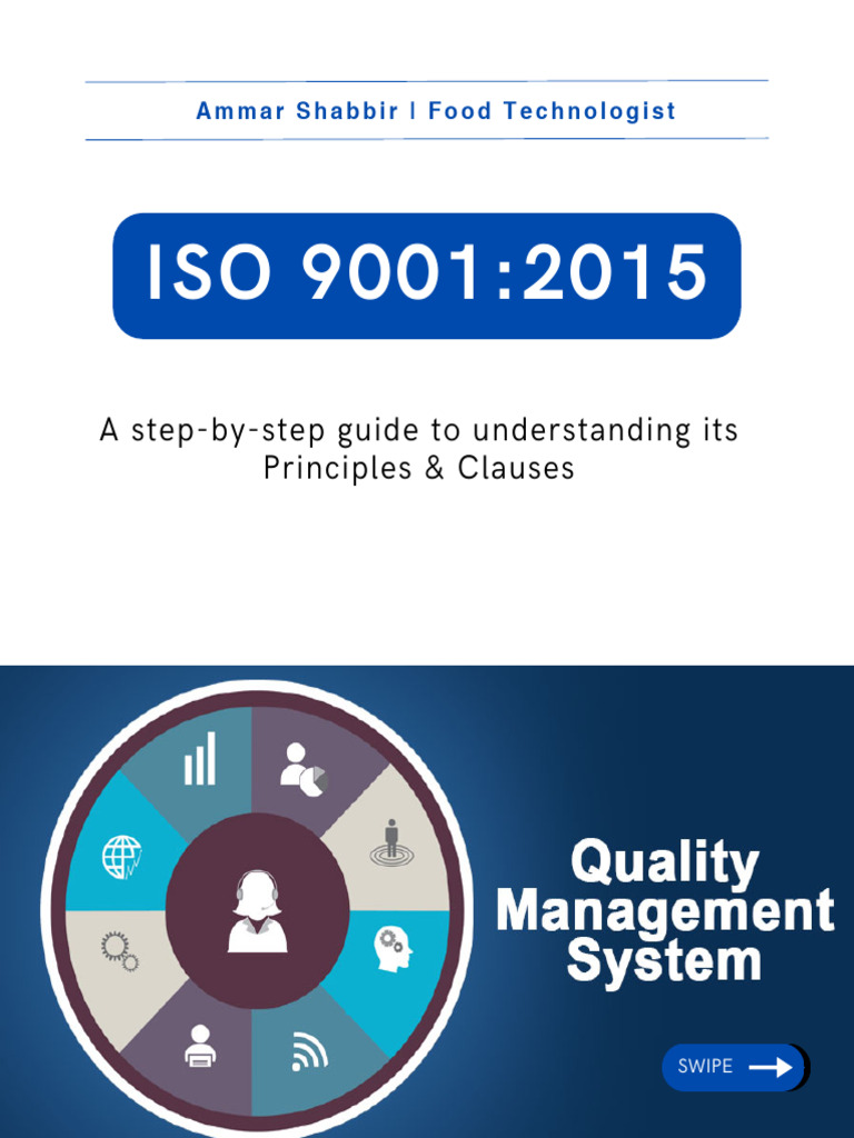 7 Principles of ISO 9001:2015 Explained | PDF | Quality Management ...