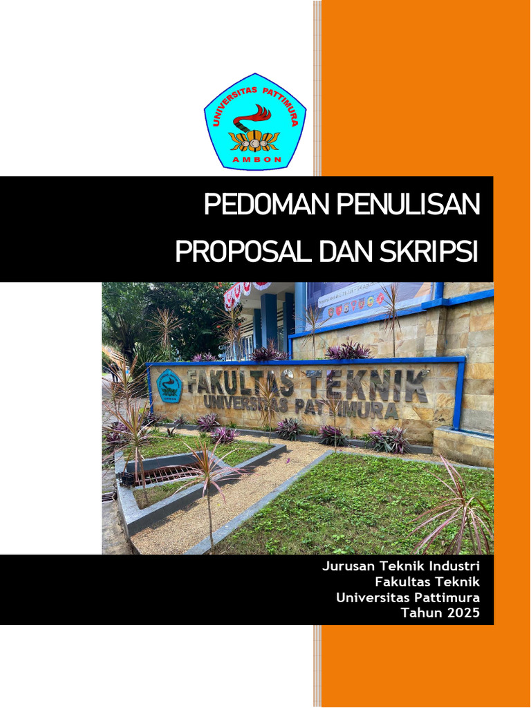Pedoman Penulisan Proposal Dan Skripsi (Fix-2) | PDF
