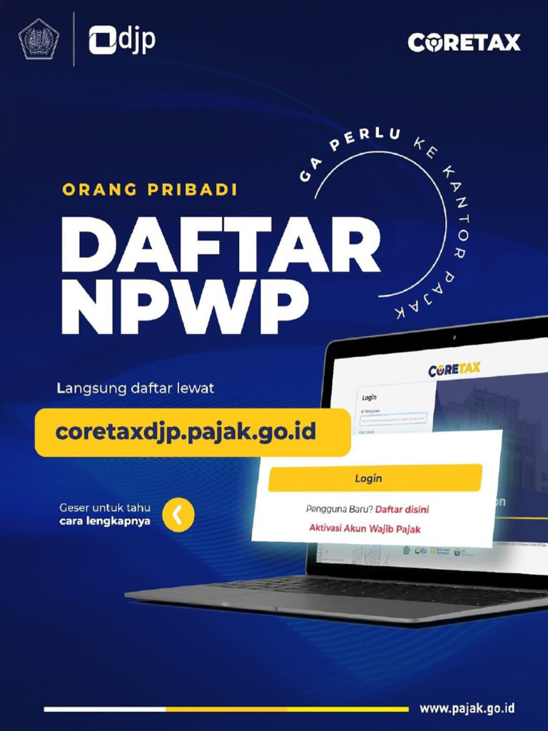 Panduan Daftar NPWP | PDF