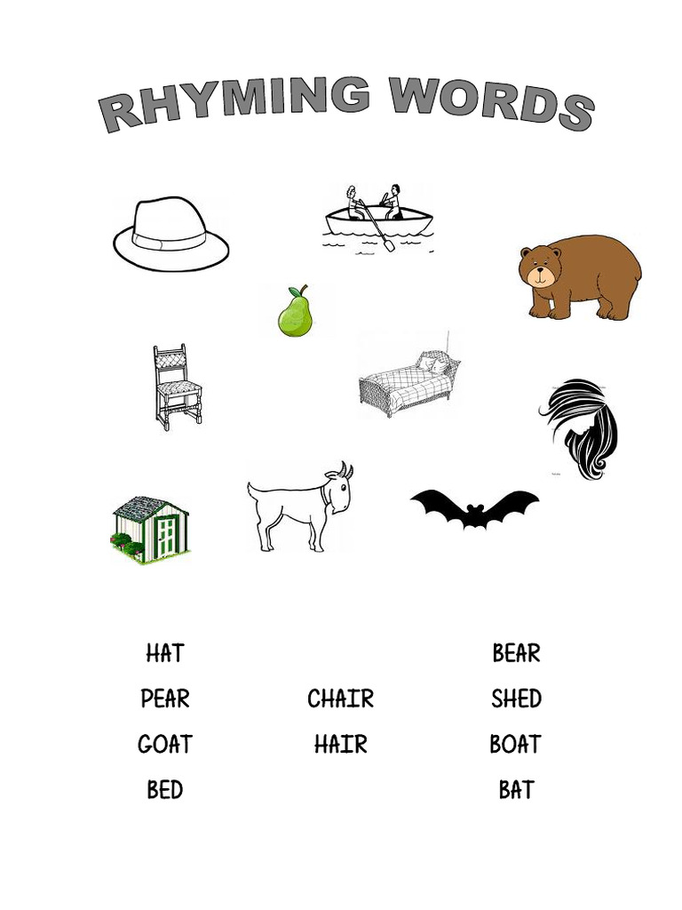 Rhyming 2 | PDF