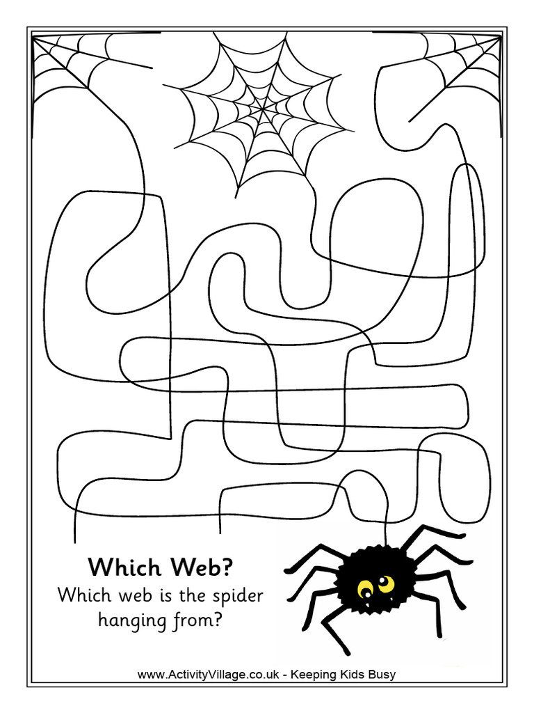 Maze - Spider - Web K2 K3 22-23 | PDF