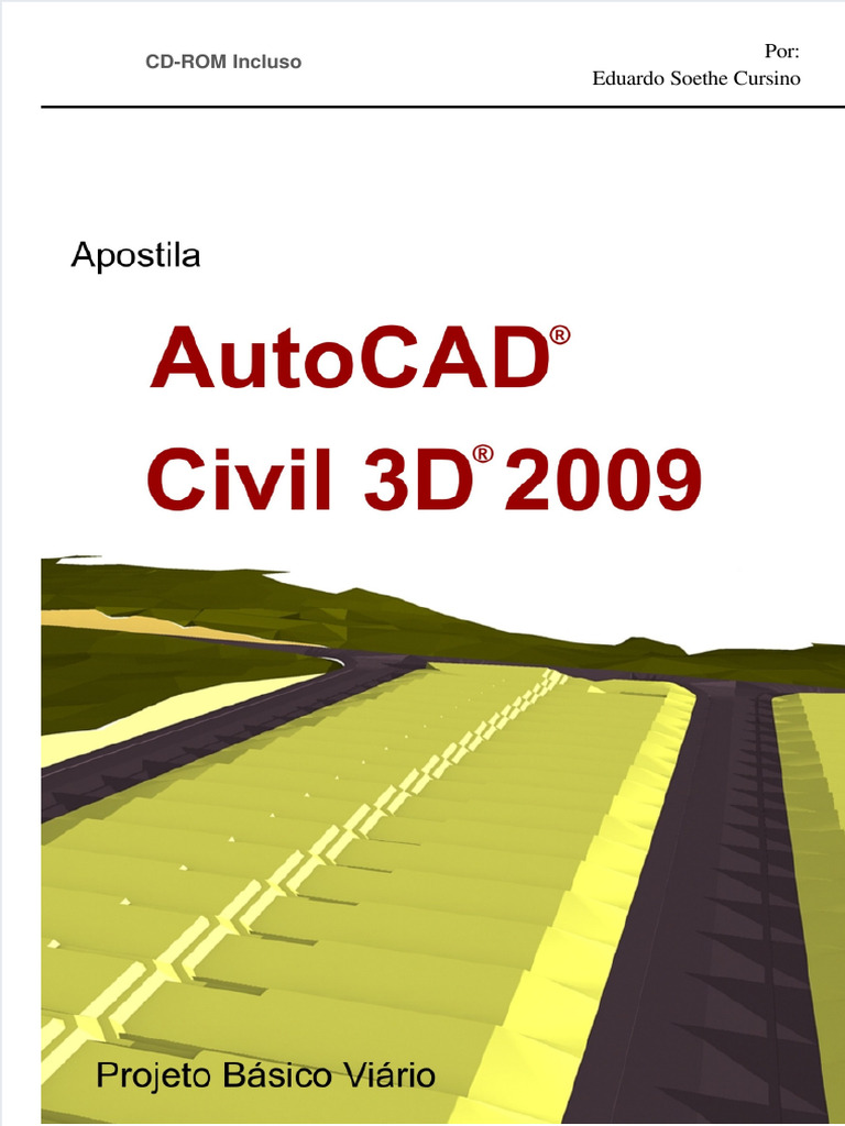 Apostila AutoCAD Civil 3D 2009 | PDF | Auto Cad | Autodesk