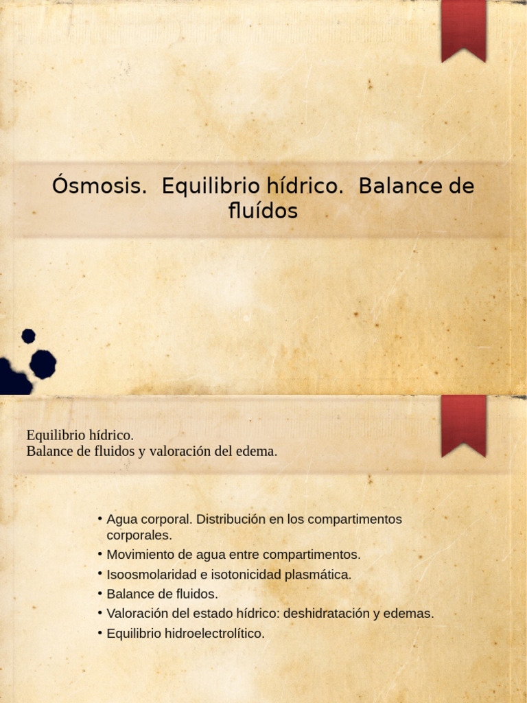 Osmosis | PDF | Fisiología