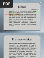 Code of Ethics 2018 FINAL | PDF | Pharmacy | Pharmacist