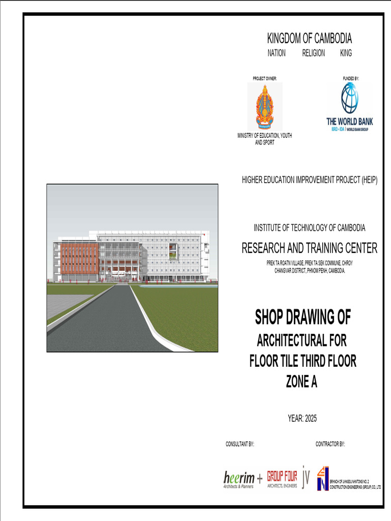 Third Floor Tile Layout Plan - HEIP | PDF | Interior Design | Floors