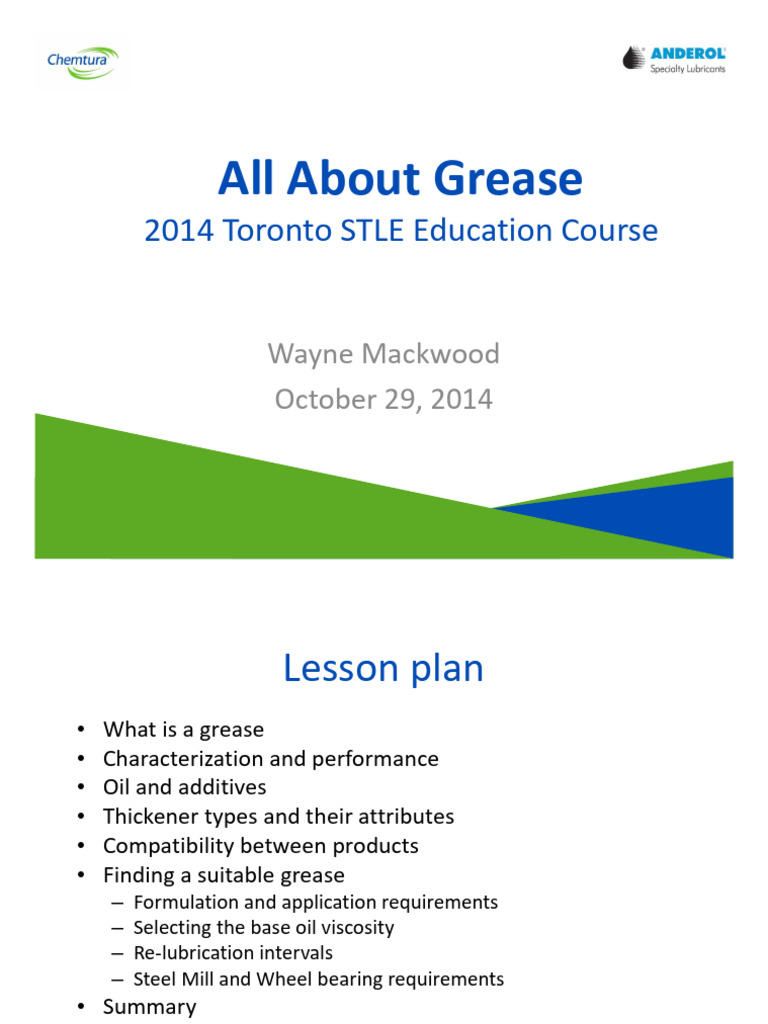 All About Grease | PDF | Bearing (Mechanical) | Lubricant