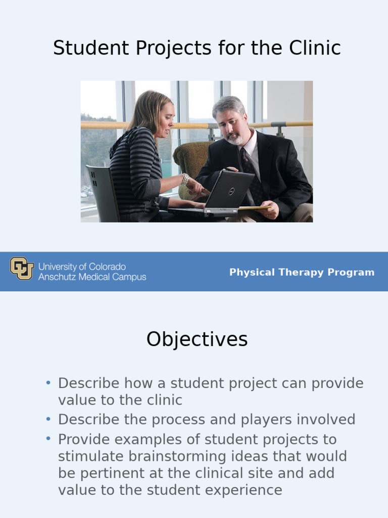 Student Projects in Physical Therapy | PDF | Physical Therapy | Health Care