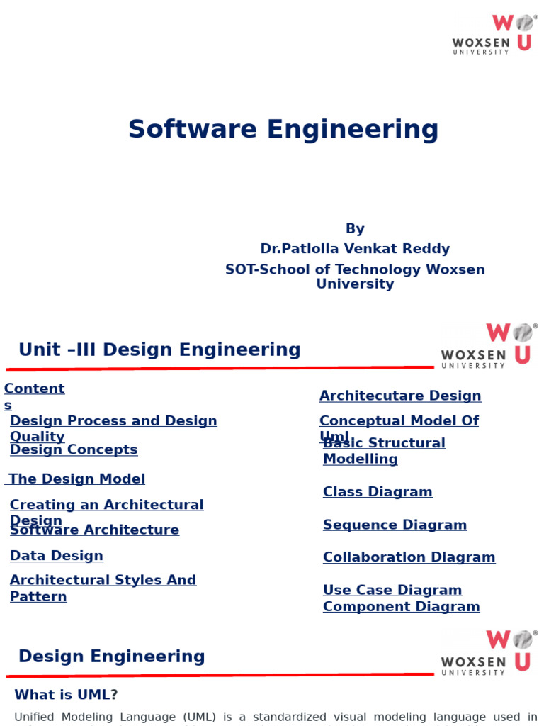 Software Engineering- Unit 3 | PDF | Class (Computer Programming) | Use Case
