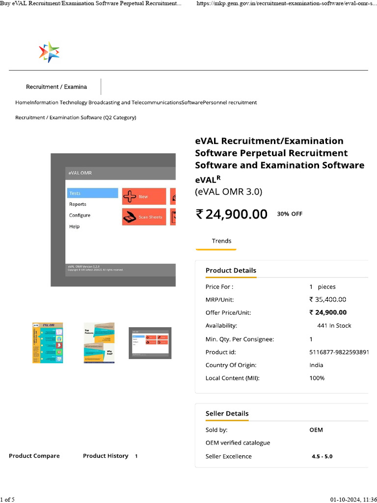 eVAL Recruitment Software Purchase Guide | PDF