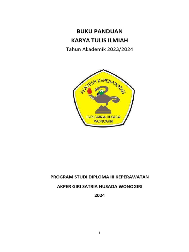 Panduan-Kti 2024 | PDF