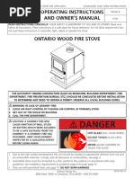 King Kp130 Pellet Stove | PDF | Stove | Chimney
