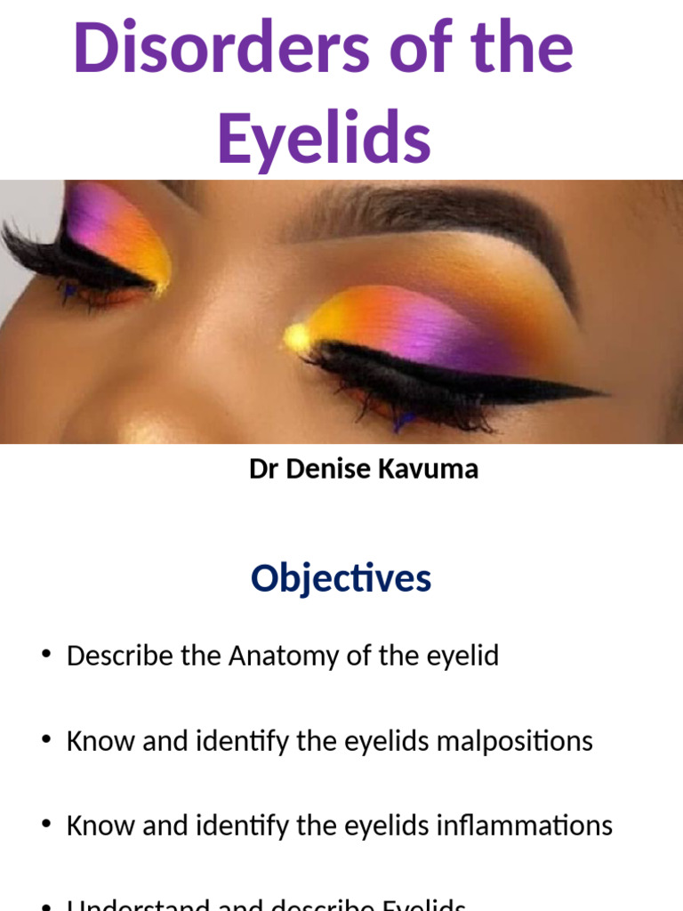 Disorders of The Eyelids and Orbit | PDF | Diseases And Disorders | Medical Specialties