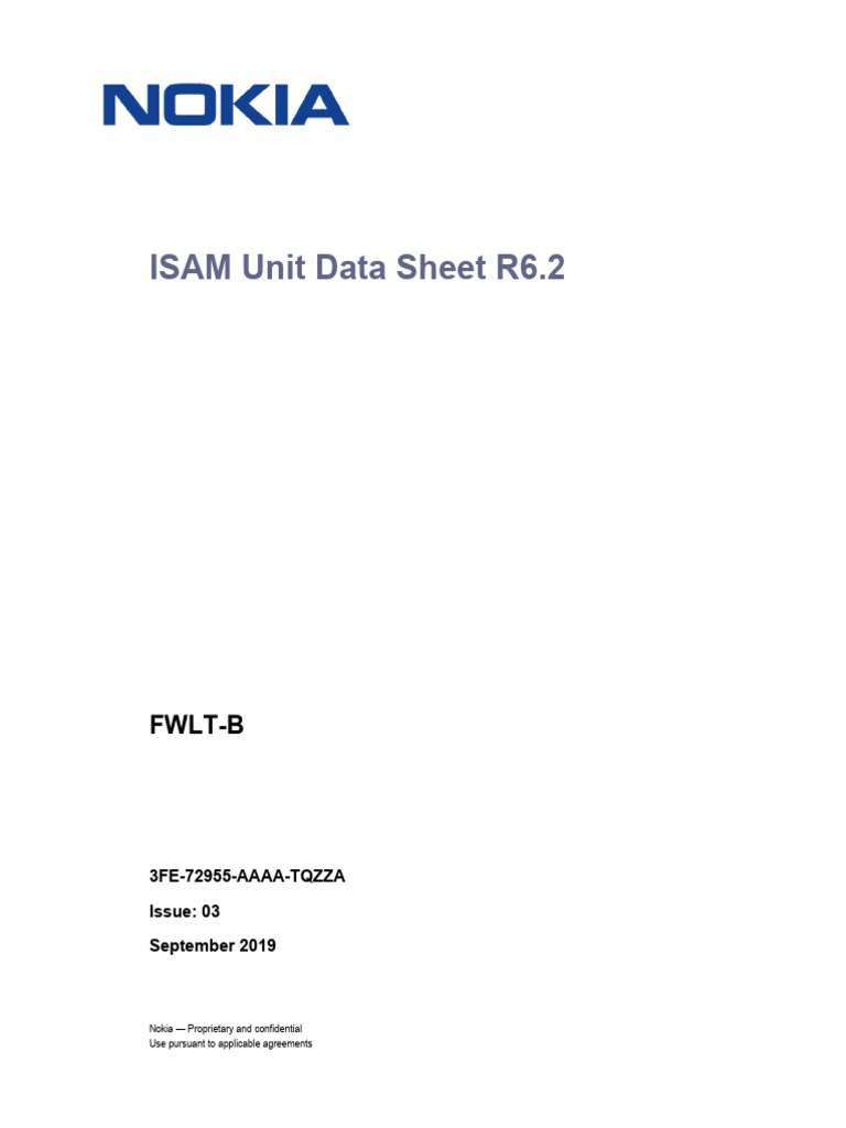 3fe72955aaaatqzza03 - v1 - FWLT-B Unit Data Sheet | PDF | Computer ...