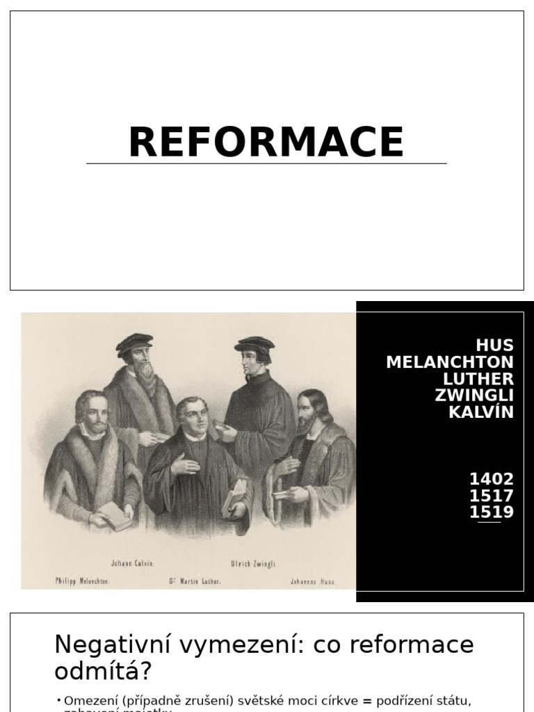 Reformace | PDF