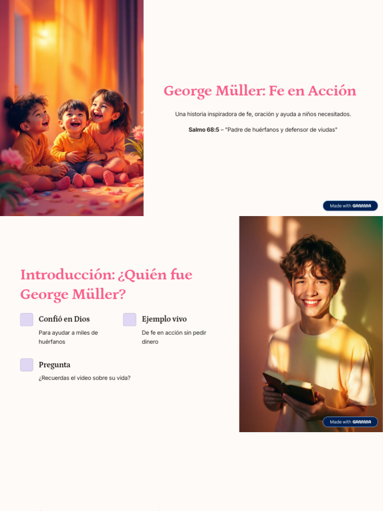 George Muller Fe en Accion | PDF