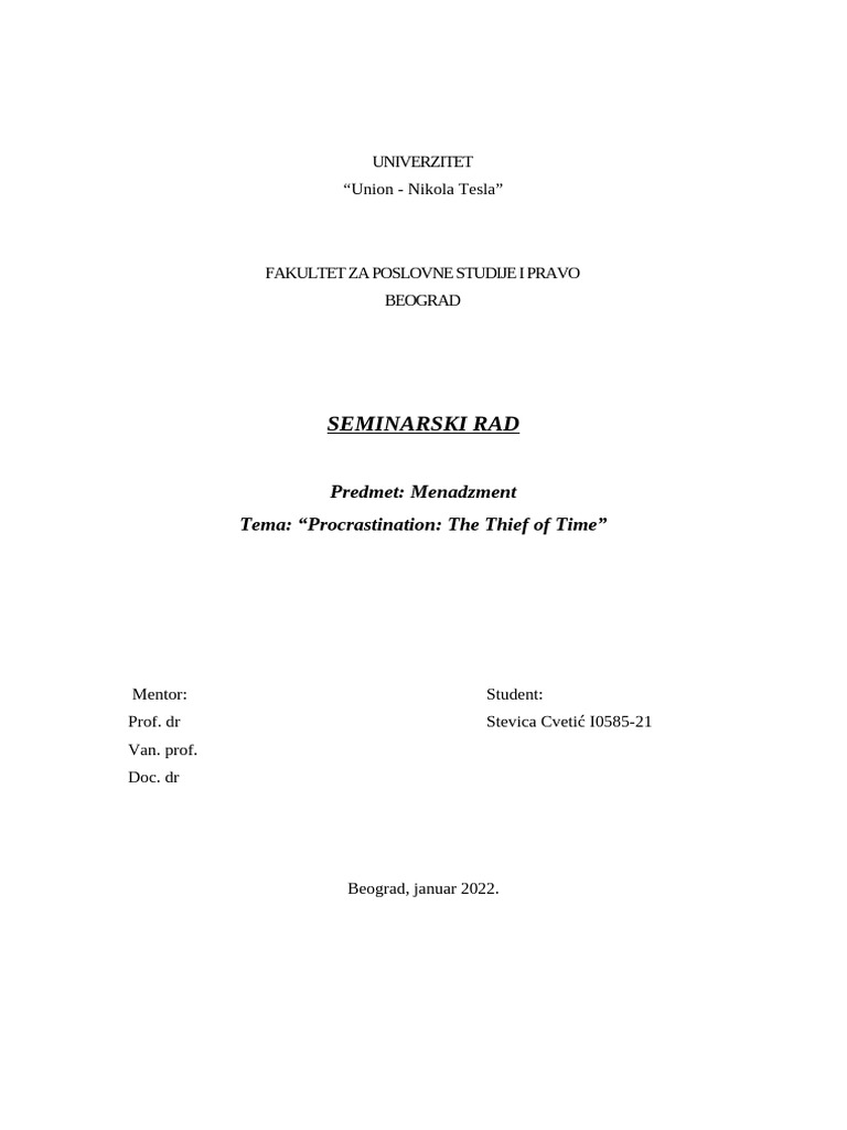 Menadzment | PDF
