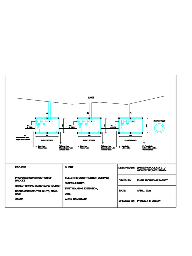Lake Engine Room Schematics | PDF
