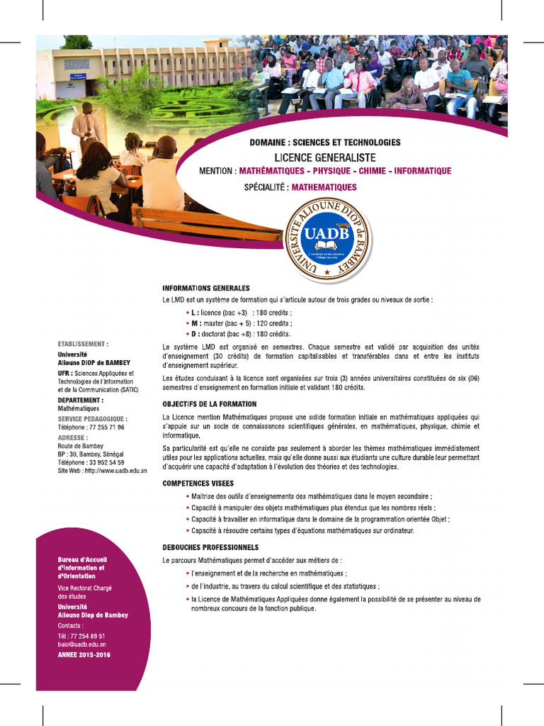 Fiches Satic Maths Appliquees Mpci | PDF