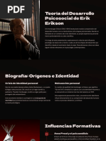 Erik Erikson - Teoría Del Desarrollo Psicosocial | PDF | Adultos | Psicología Social