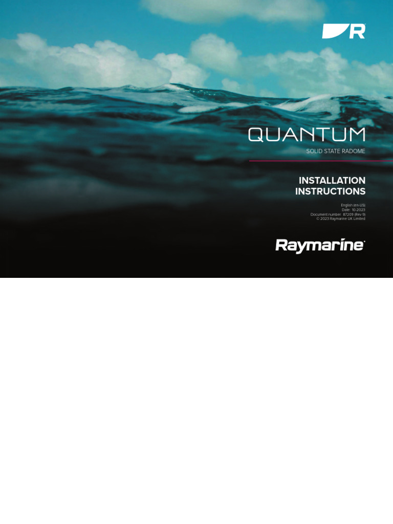 Quantum Radome Installation Instructions 87209 (Rev 9) (En) | PDF ...