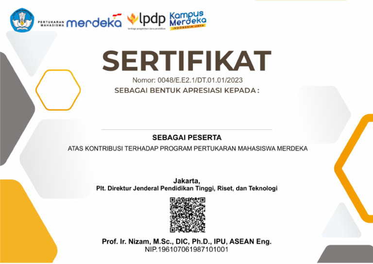 Sertifikat PMM 2 | PDF