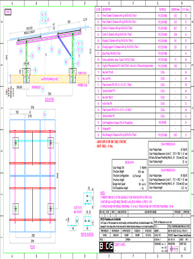 01 Simpsons Structure Fabrication (3x2) r0 | PDF