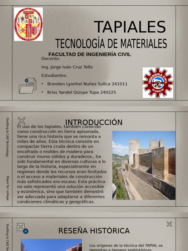 Historia y Técnica del Tapial en Construcción | PDF | Aislamiento ...