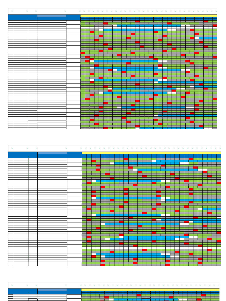 ROSTER PRODUKSI JUNI 2025 Rev3 | PDF