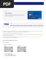 Visa Brand Mark Design Guidelines | PDF | Visa Inc. | Banking Technology