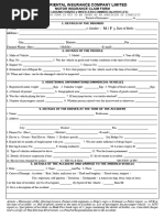 Future Generali - Motor Insurance Claim Form | PDF | Vehicle Insurance ...