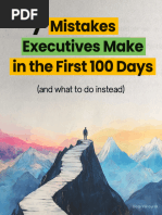 The First 90 Days | PDF | Mentorship | Learning