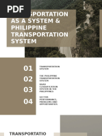 Chapter 2. Transportation As A System and The Philippine Transportation System | PDF | Social ...
