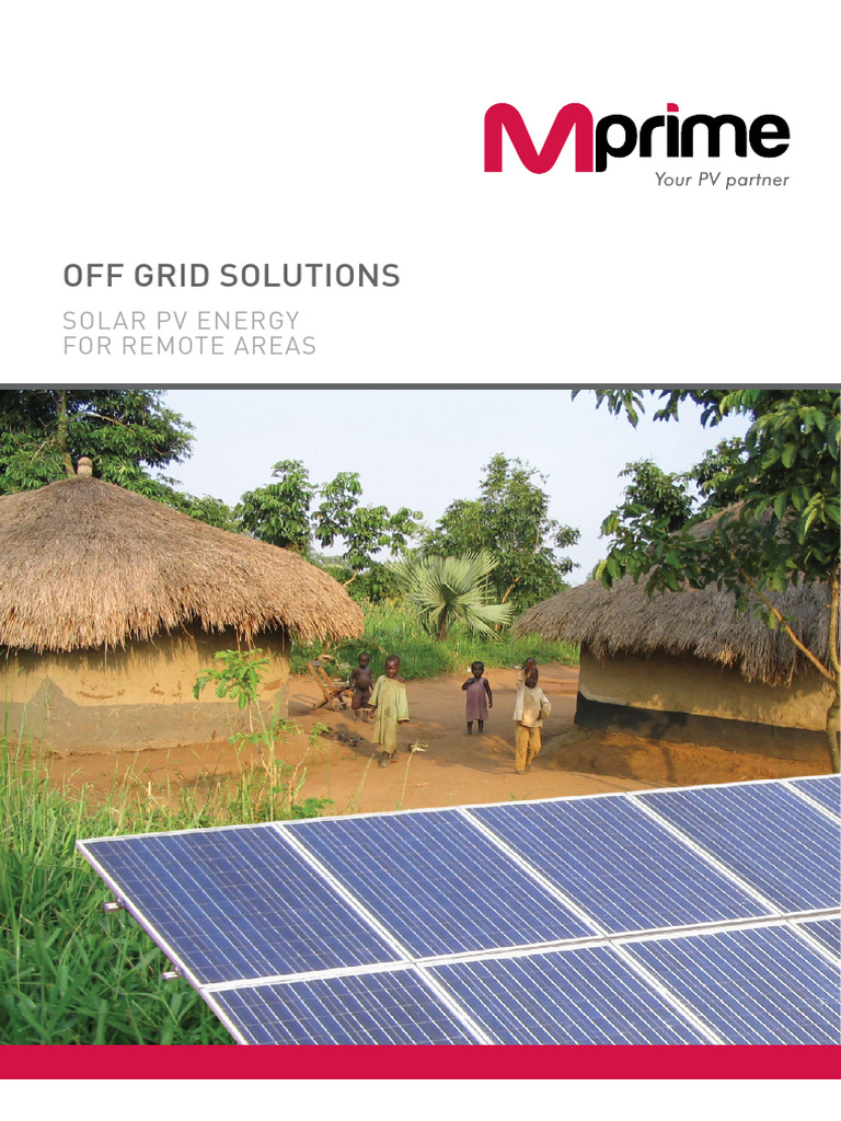 Martifer-MPrime - Off Grid - Brochure - ENG | PDF | Photovoltaics | Photovoltaic System