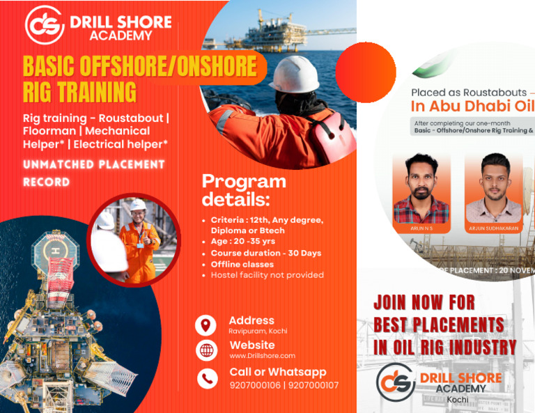 Oil Rig Training Course in Kochi | PDF