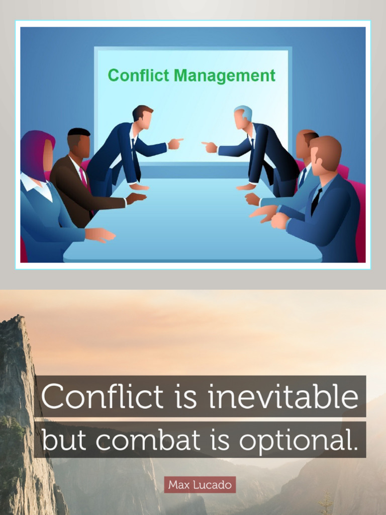 Conflict Management | PDF | Mediation | Conflict Resolution
