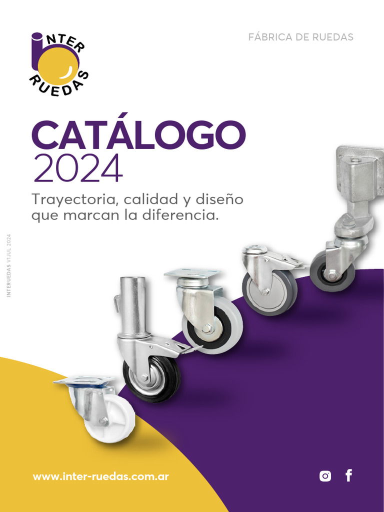 Catalogo Inter-Ruedas S.A. | PDF | Tornillo | Polímeros