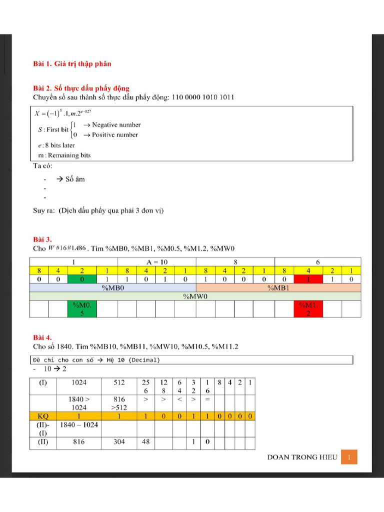 PLC Memory | PDF