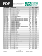 Atcc Strains | PDF | Beta Lactamase | Staphylococcus