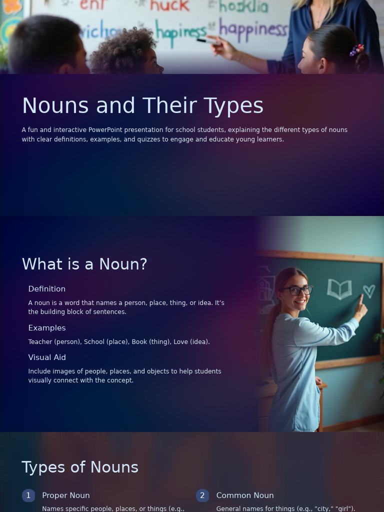 Nouns and Their Types | PDF | Noun | Idea