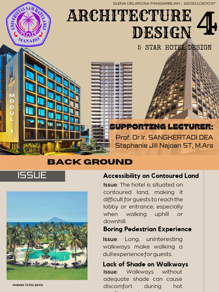 5-Star Hotel Design Challenges & Solutions | PDF | Symmetry | Hotel