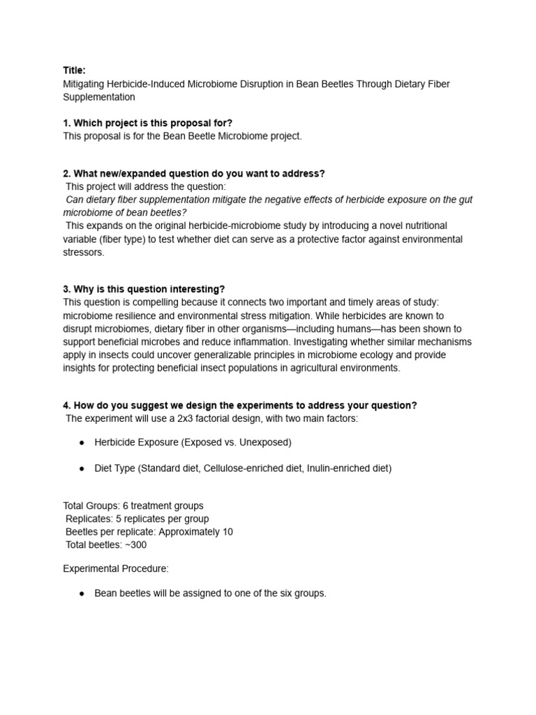 Research Project Proposal | PDF
