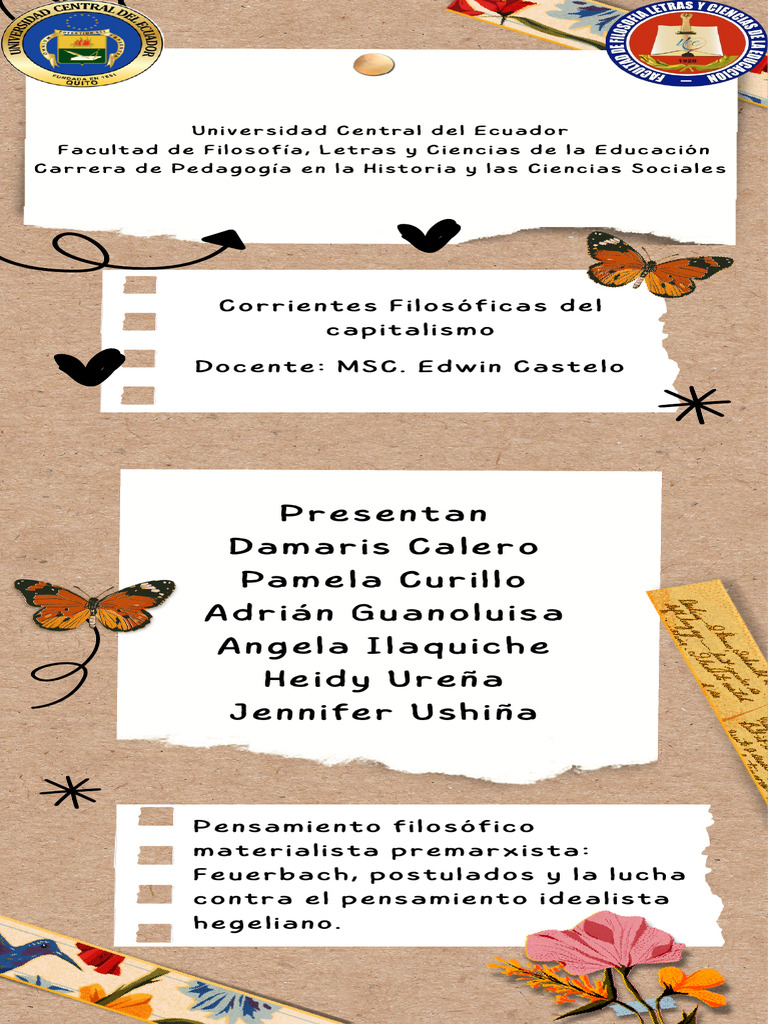 Presentan Damaris Calero Pamela Curillo Adrián Guanoluisa Angela ...