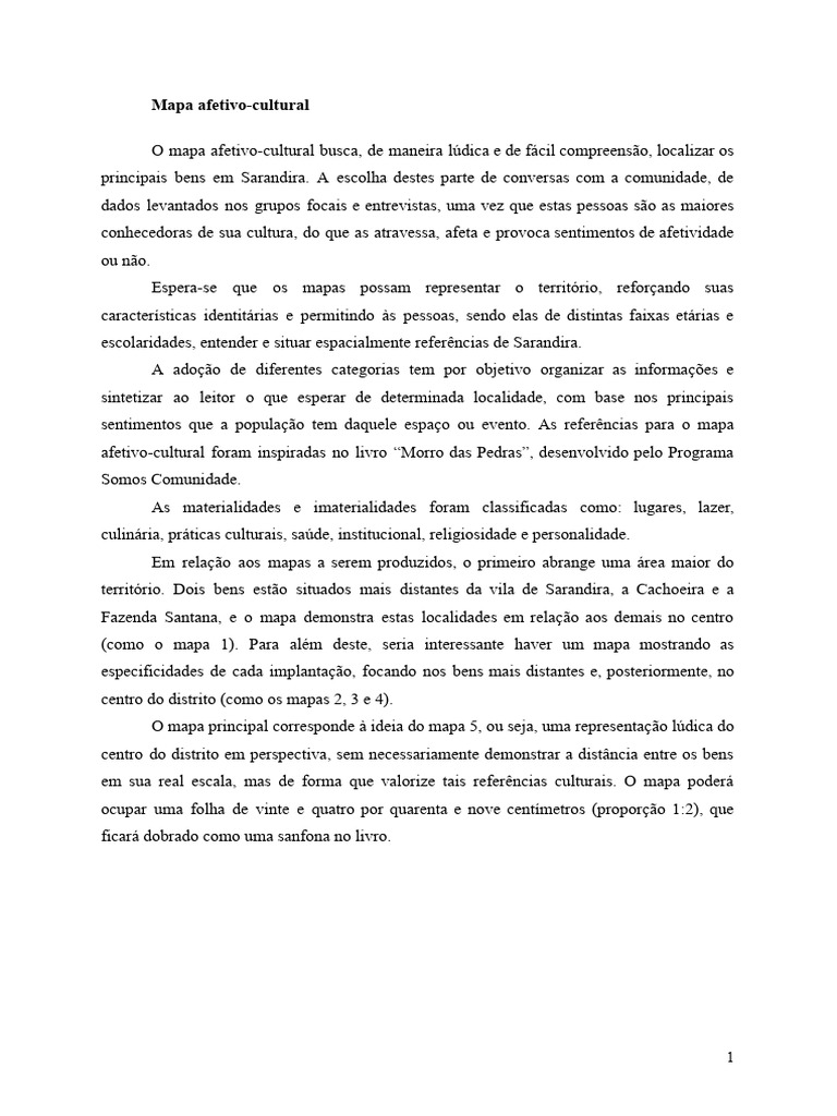 Ebook - Mapa Afetivo Ricardo | PDF | Mapa | Lazer