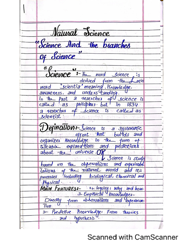 Natural Science | PDF