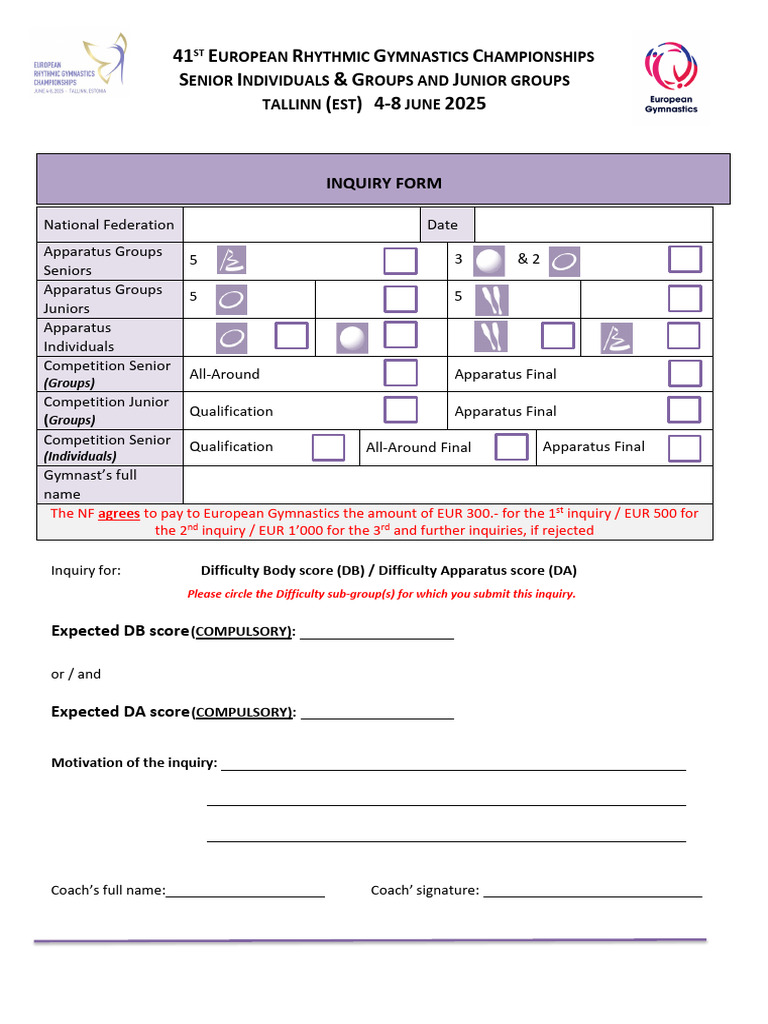 Appendix 3 - Inquiry Form | PDF